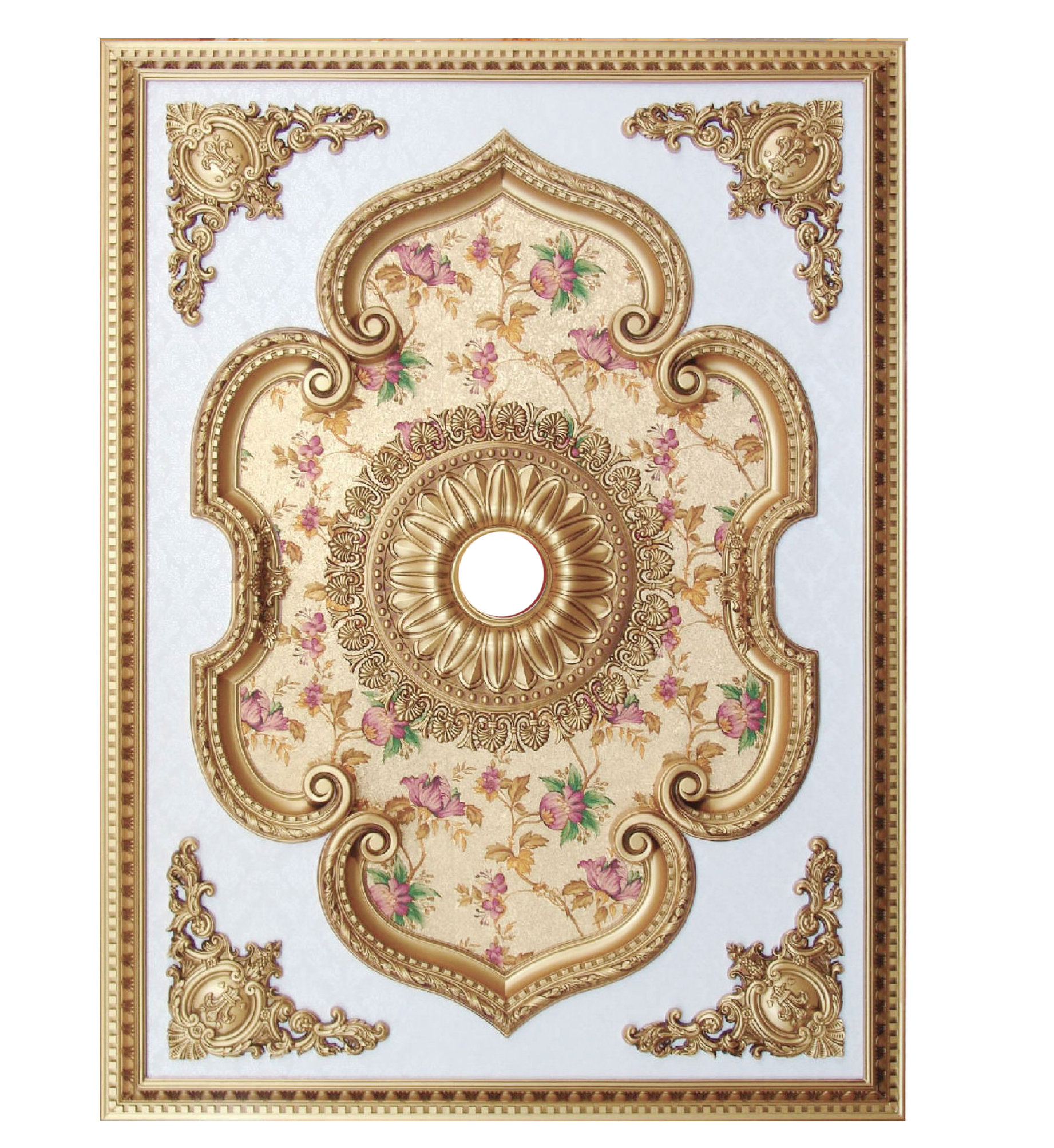 Artistry Lighting Rectangle Ceiling Medallion | Wayfair