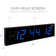 Ivation Digital LED Calendar Wall Clock & Reviews | Wayfair