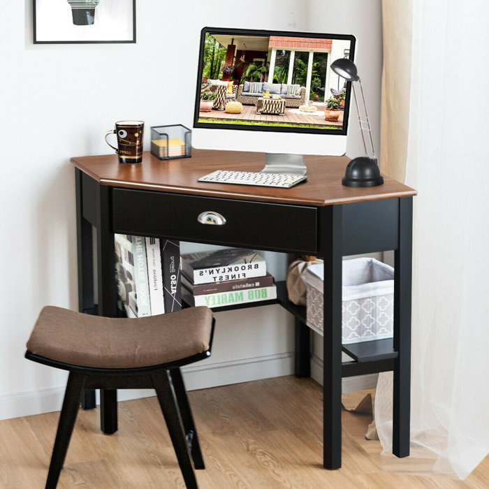 Gracie Oaks Corner Desk & Reviews | Wayfair