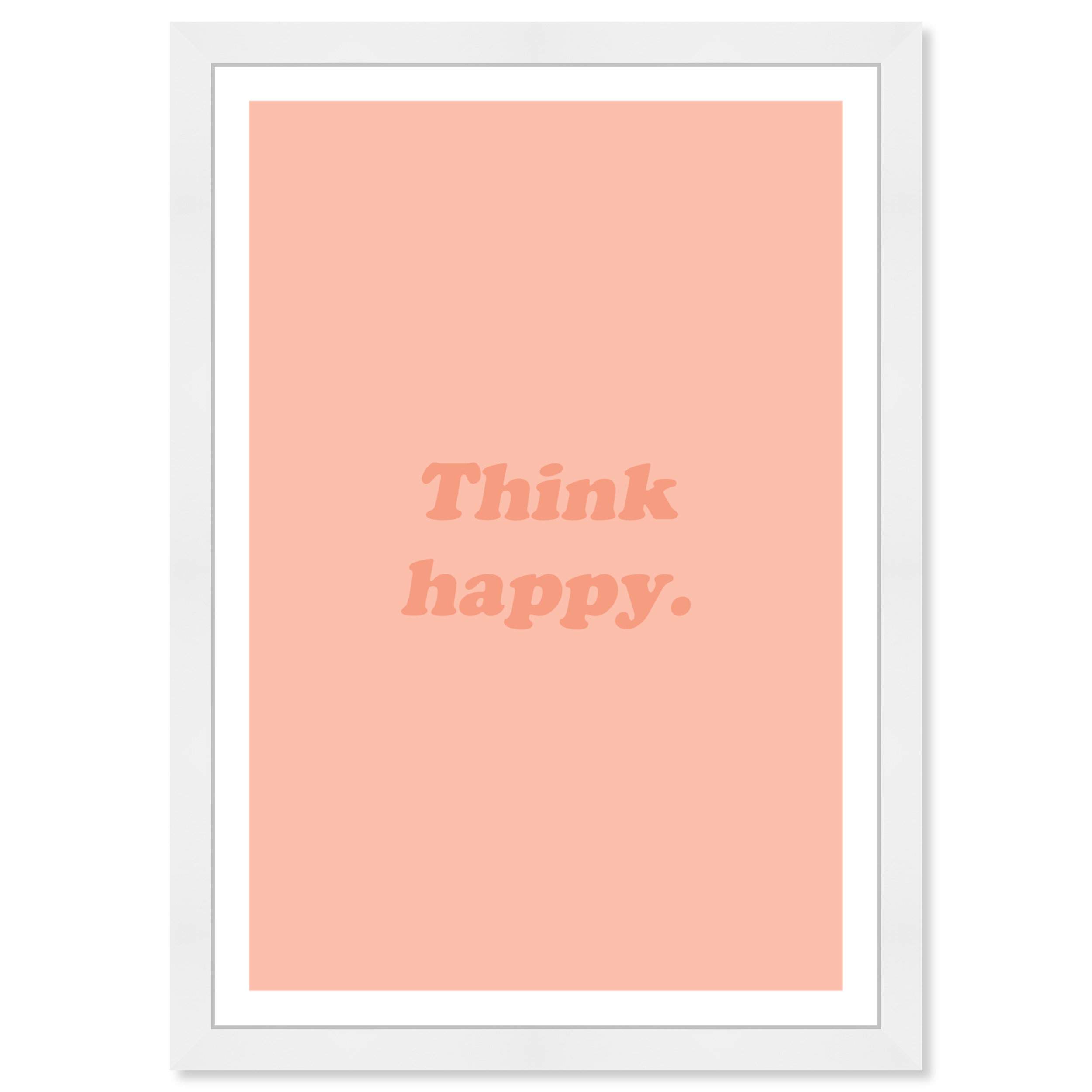 Isabelle & Max™ Think Happy Inspirational Quotes - Picture Frame ...