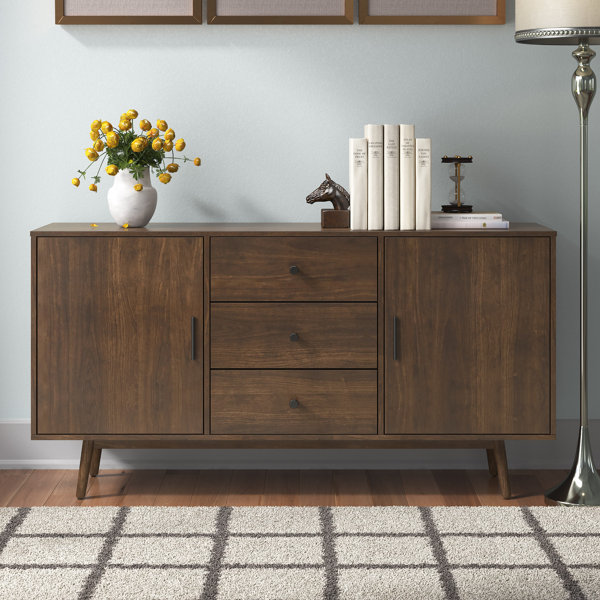 Dark-walnut-sideboard | Wayfair