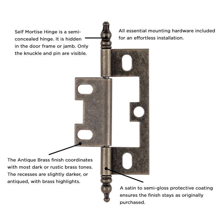 HickoryHardware Free Swing Door Hinge & Reviews | Wayfair