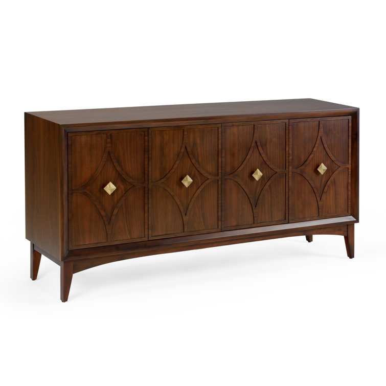 Wildwood Diamond 72'' Wide Walnut Sideboard | Wayfair