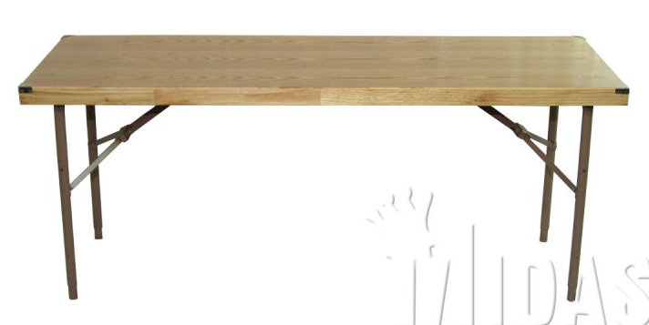 Midas Event Supply Elite Rectangle 72" L x 24" W Table | Wayfair