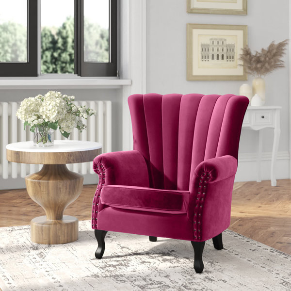 Three Posts Cadsden 78Cm Wide Tufted Wingback Chair & Reviews | Wayfair ...