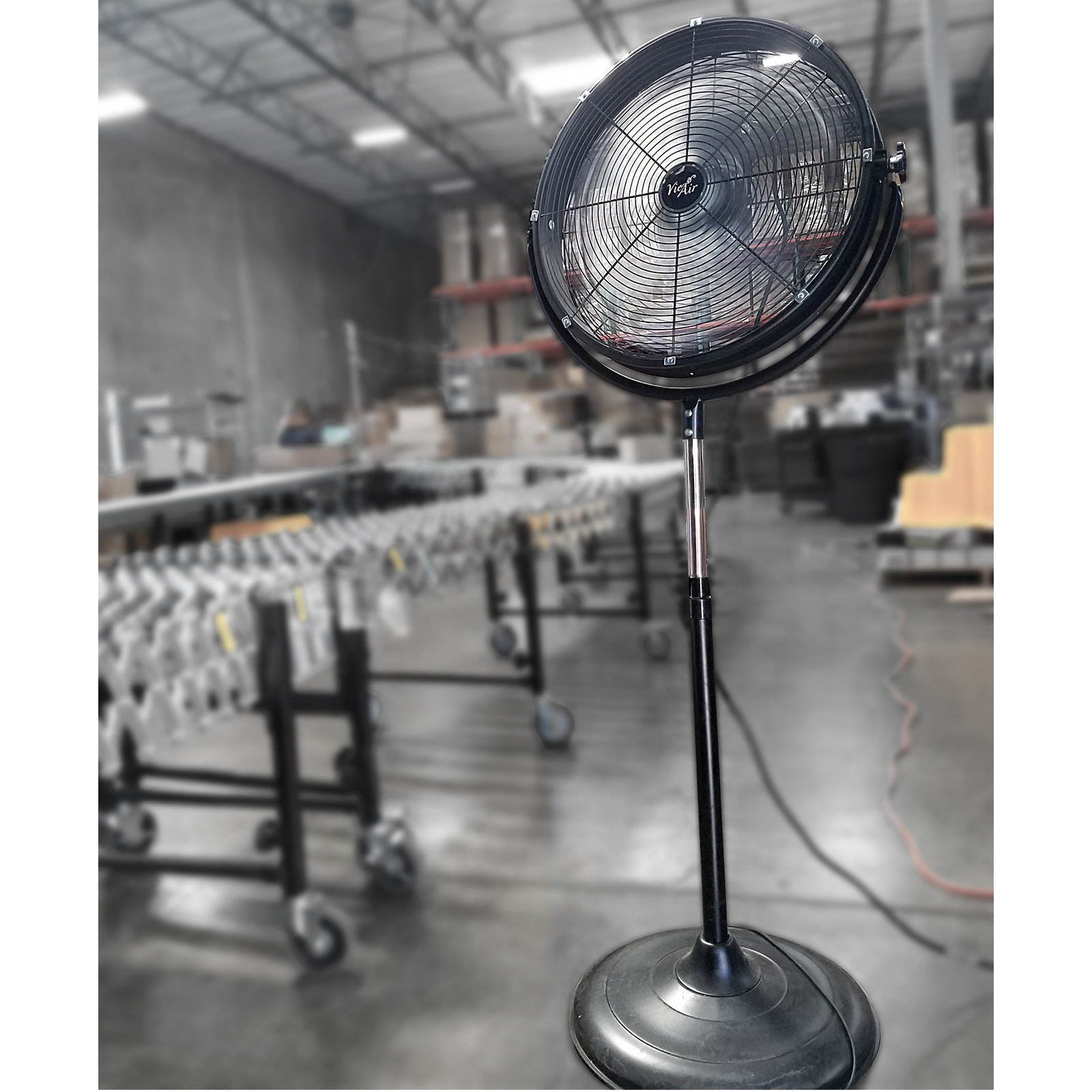 Vie Air 53" Standing Fan & Reviews | Wayfair