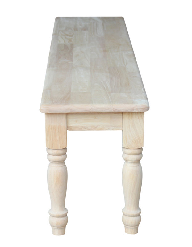 August Grove® Mary-Jo Wood Bench & Reviews | Wayfair