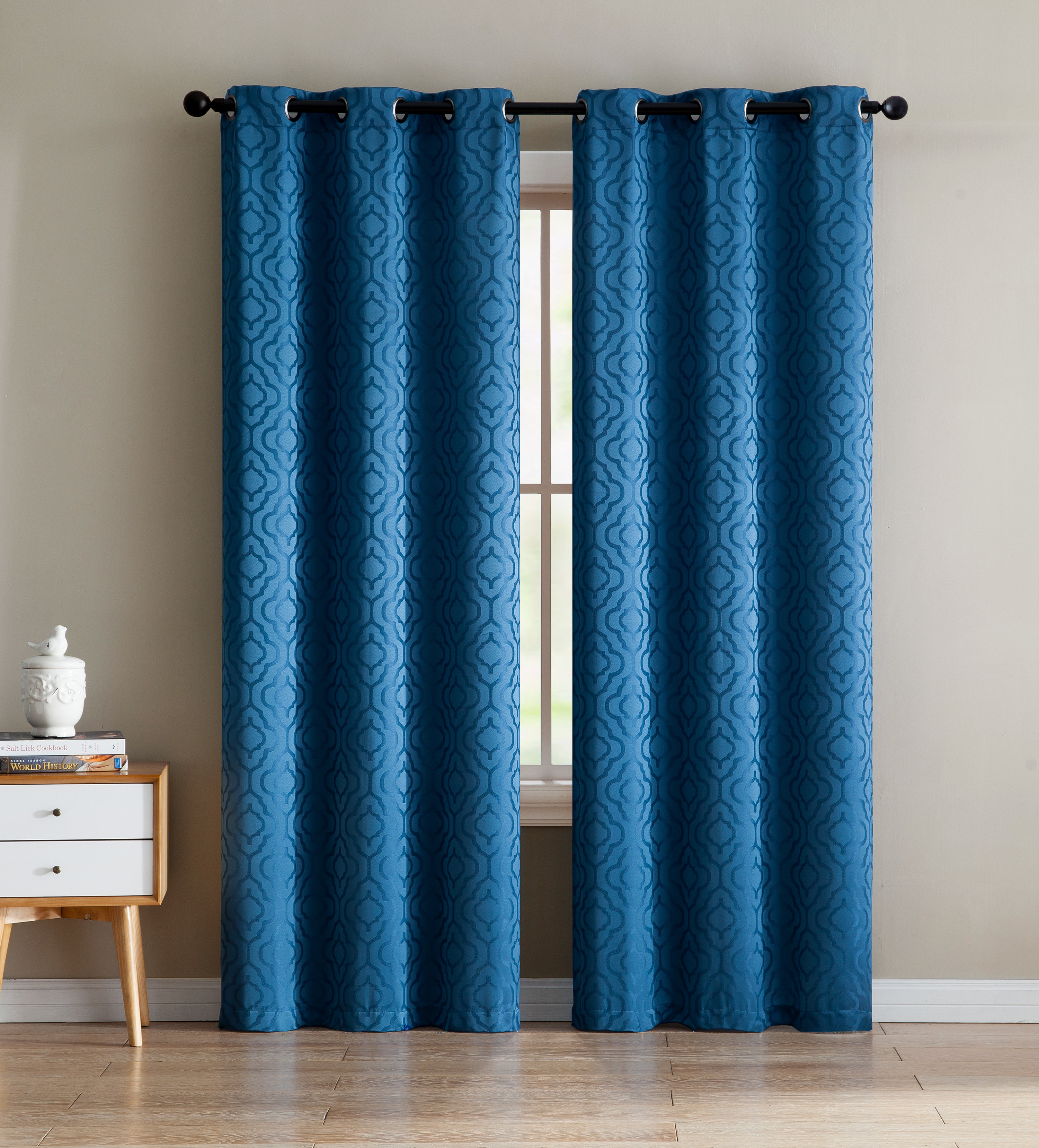 Canora Grey Roseboro Polyester Curtain Pair & Reviews | Wayfair