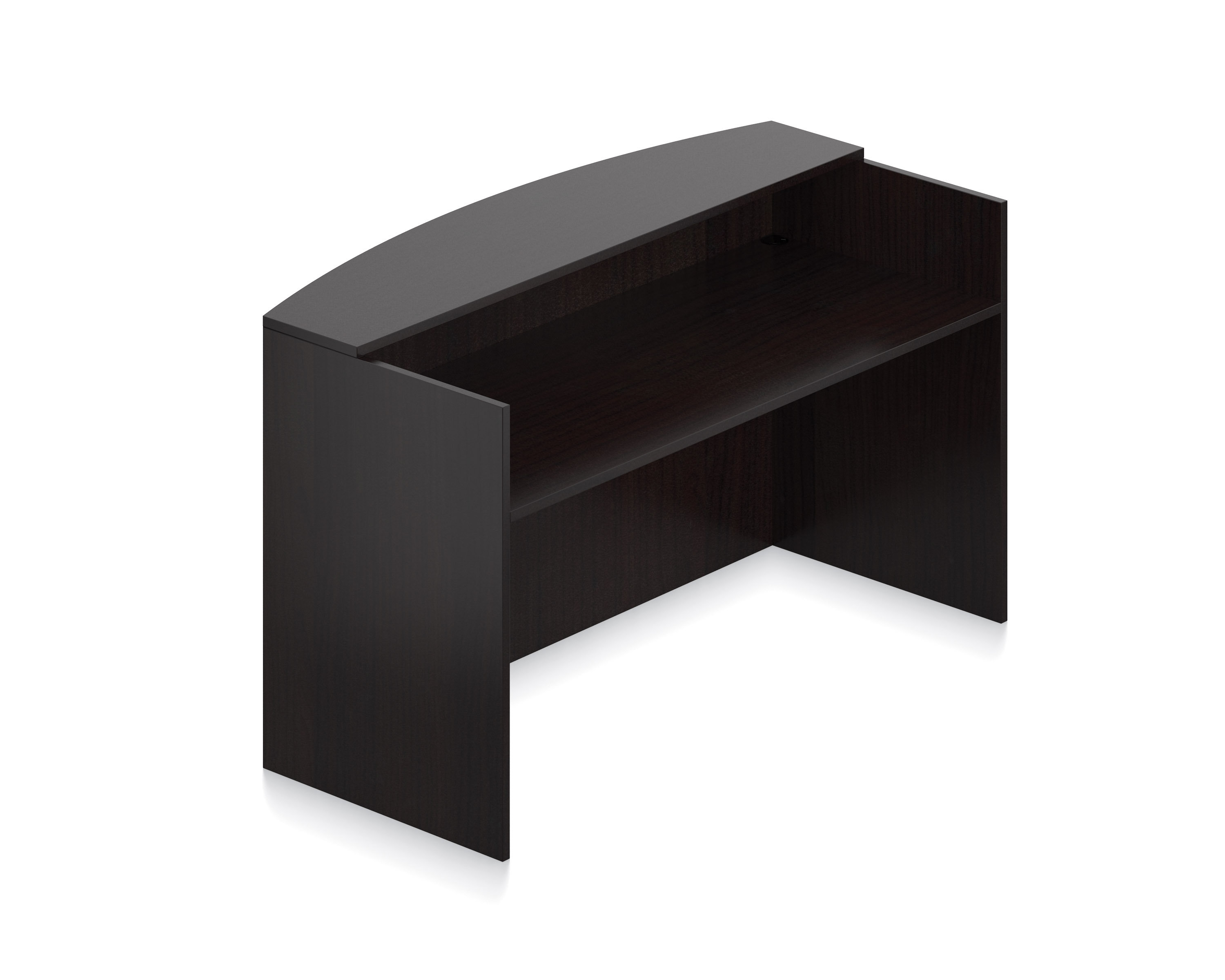 Offices To Go Superior Laminate Rectangular Laminate Reception Desk ...