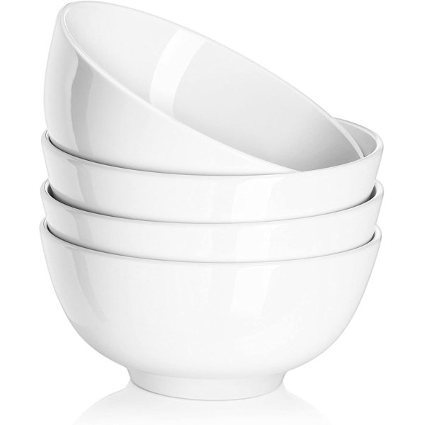 Prep & Savour 39 oz. 4 Piece Dining Bowl Set & Reviews | Wayfair