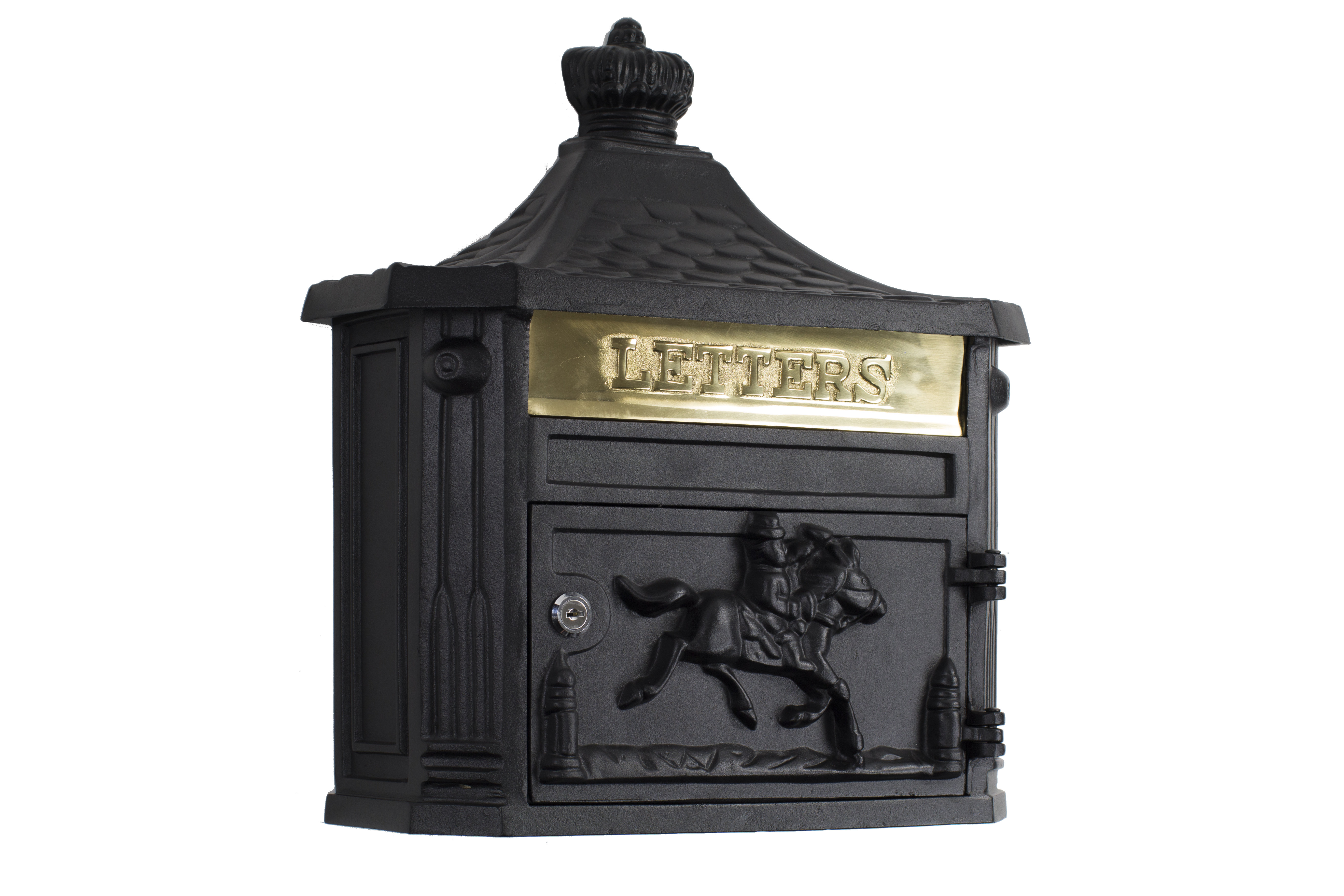 Amco Mailboxes Victorian Locking Wall Mounted Mailbox & Reviews | Wayfair