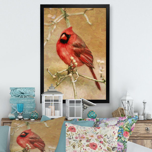 Red-cardinal-bird-pictures | Wayfair