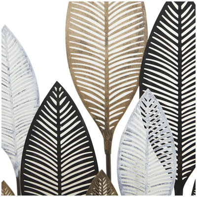 Red Barrel Studio® Modern Leaves Sculpture & Reviews | Wayfair
