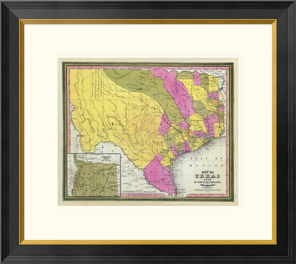 Global Gallery Samuel Augustus Mitchell - Picture Frame Graphic Art ...