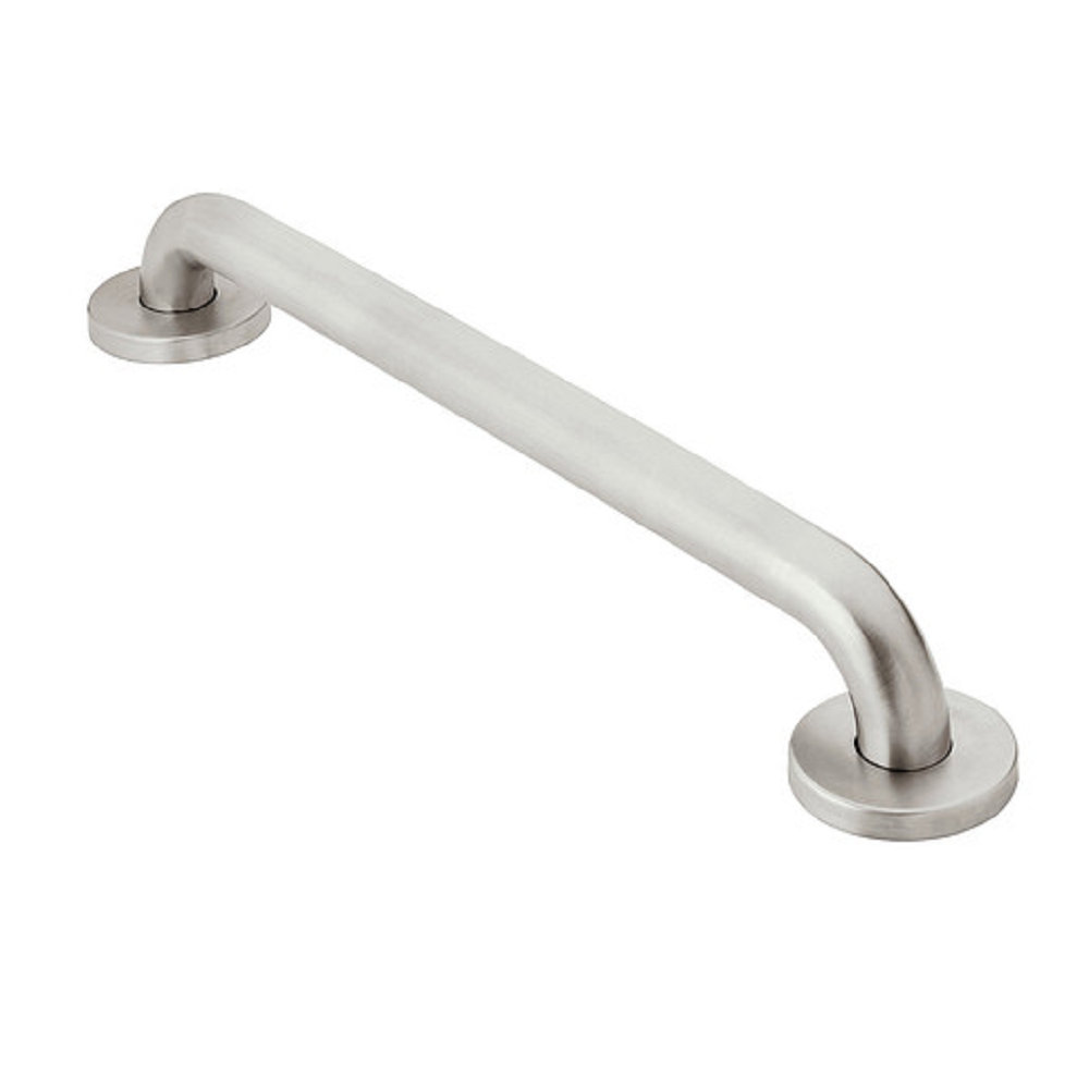 HomeCare by Moen SecureMount Peened Grab Bar | Wayfair