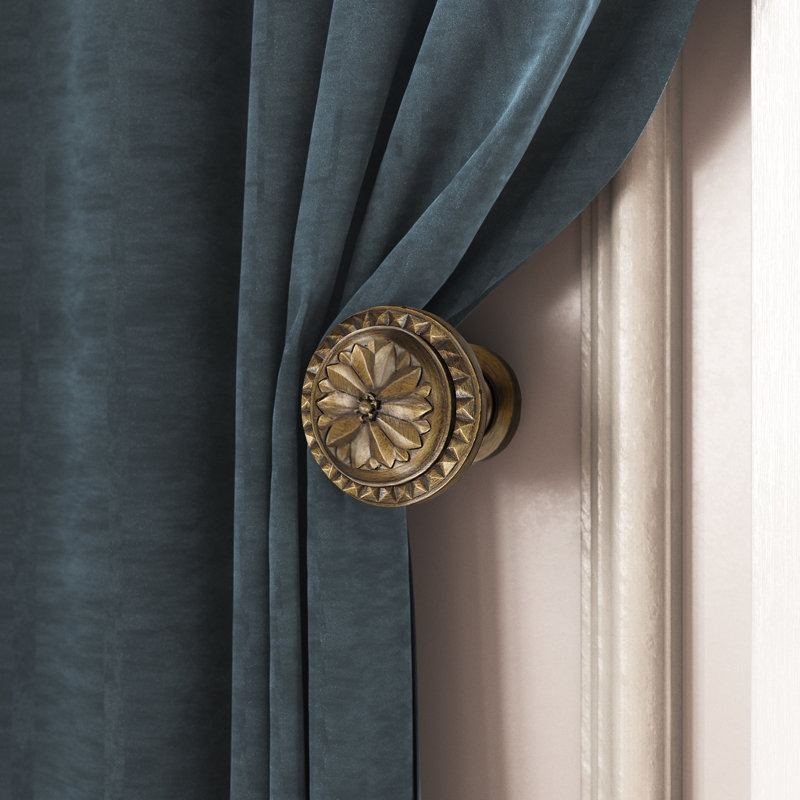 Kelly Clarkson Home Monell Medallion Curtain Holdback & Reviews | Wayfair