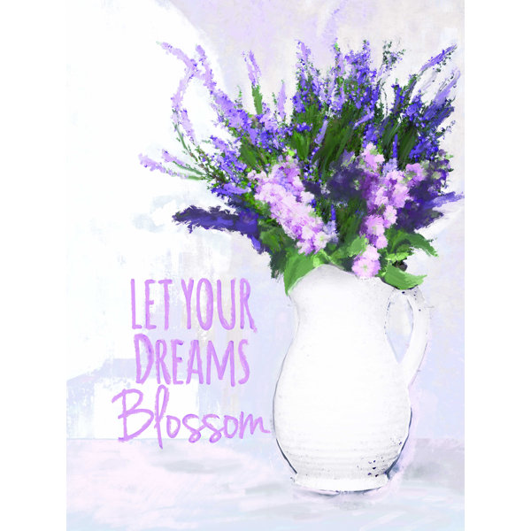 Wildon Home® Vased Lavender Floral | Wayfair