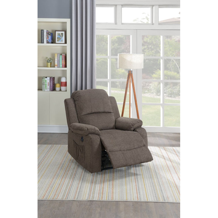 Latitude Run® Upholstered Power Recliner | Wayfair