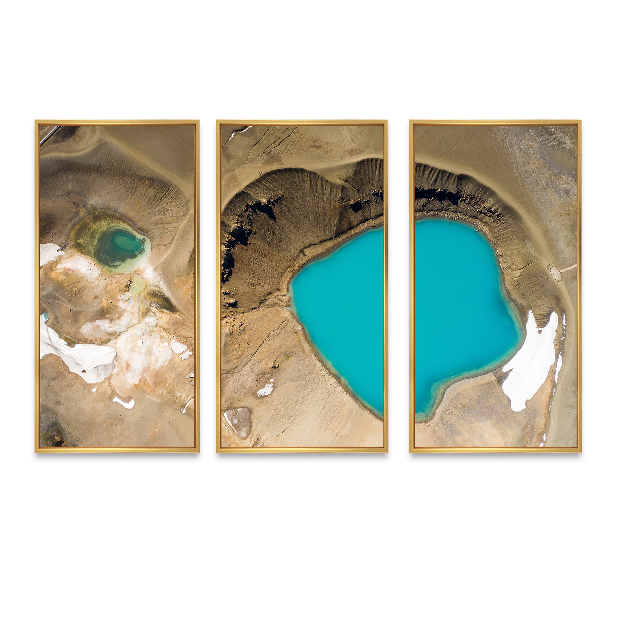 Mercer41 3 Piece Floater Frame Graphic Art on Canvas | Wayfair