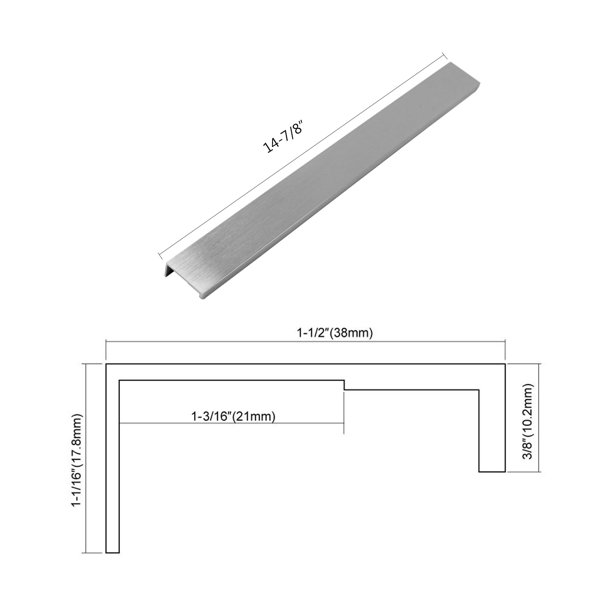 Dowell 12" Center to Center Finger Pull & Reviews | Wayfair.ca