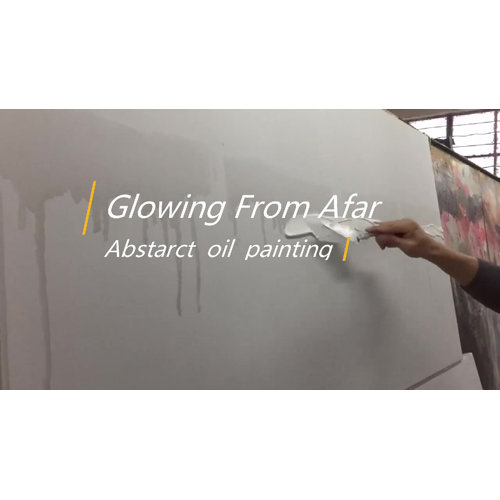 Willa Arlo Interiors Glowing From Afar - Wrapped Canvas Painting ...