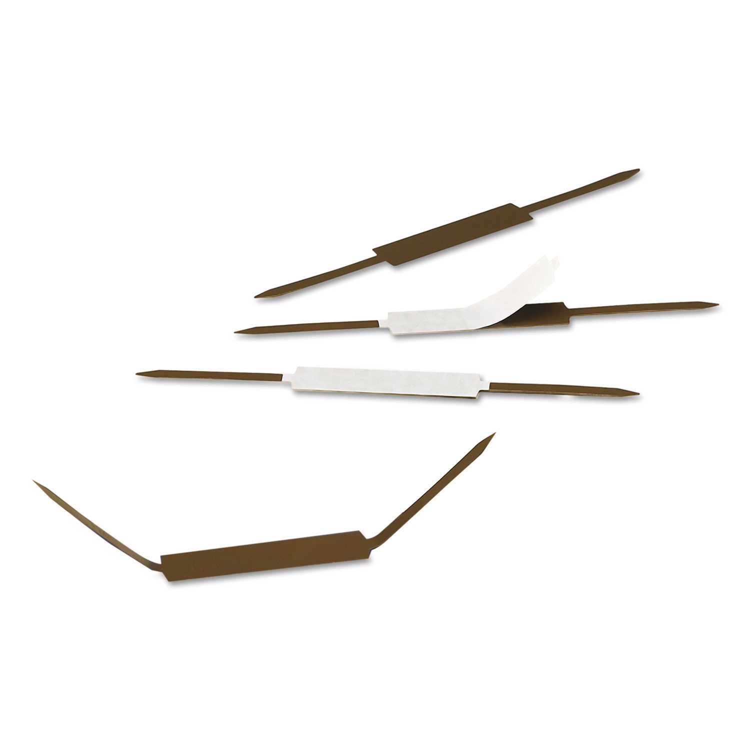 Smead Standard Adhesive Steel Paper File Fasteners, 100/Box & Reviews ...