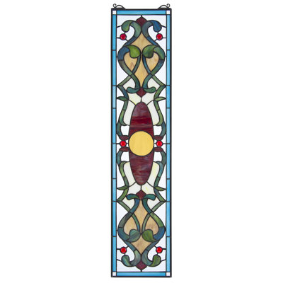 Rectangular Shaped Stained Glass Panels You'll Love in 2020 | Wayfair