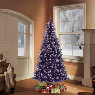 Wayfair | Purple Artificial Christmas Trees You'll Love in 2023