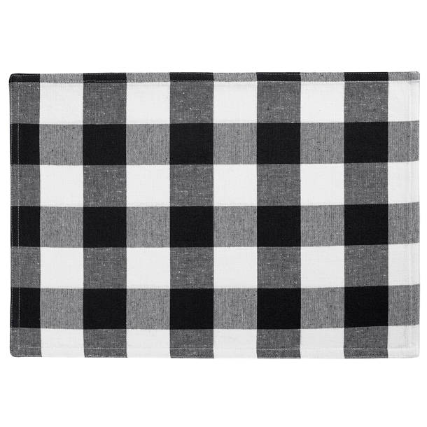 Gracie Oaks Skookum Farmhouse Living Buffalo Check Kitchen Rug ...