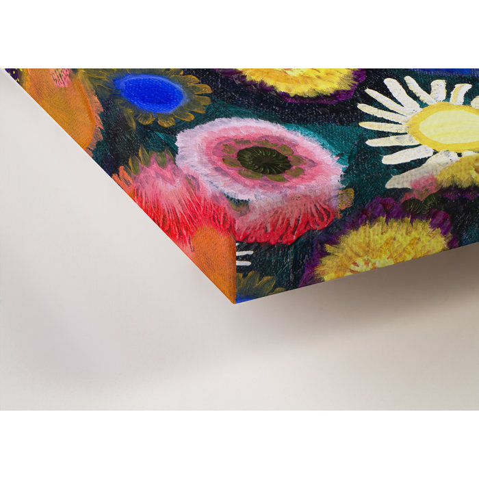 Bungalow Rose Flower Couture by Eli Halpin - Wrapped Canvas Painting ...