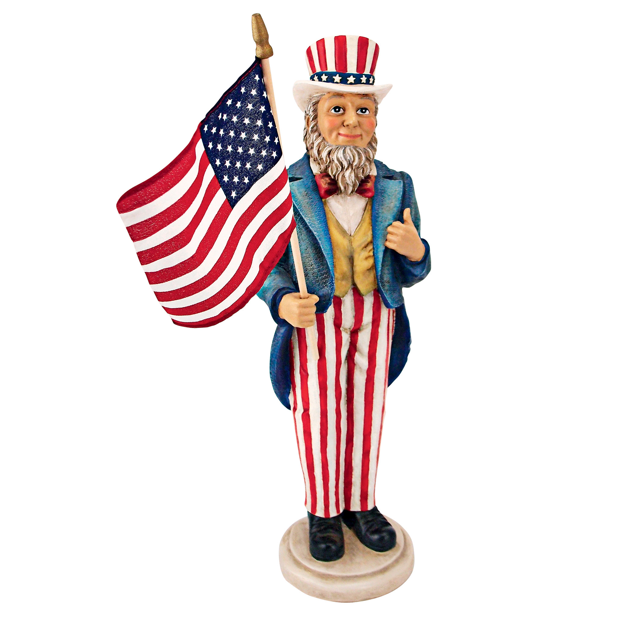 Design Toscano Uncle Sam Yankee Doodle Dandy Statue & Reviews | Wayfair