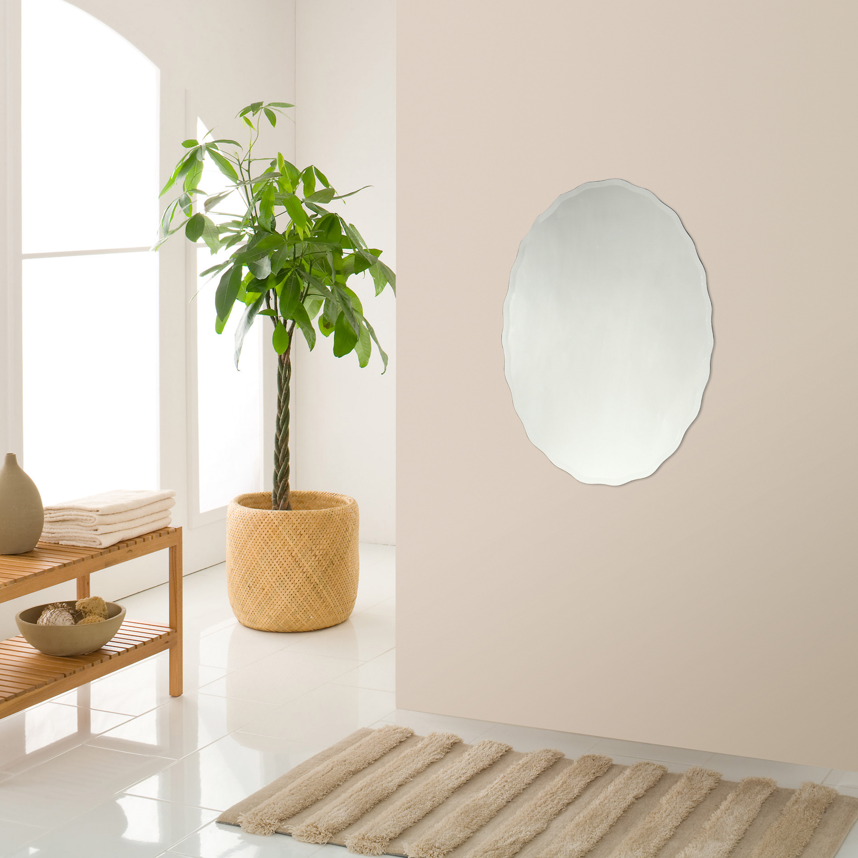 Wrought Studio Denzer Oval Wall Mirror & Reviews | Wayfair