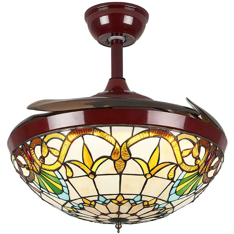 Bloomsbury Market Lovetto 42'' Ceiling Fan with LED Lights | Wayfair