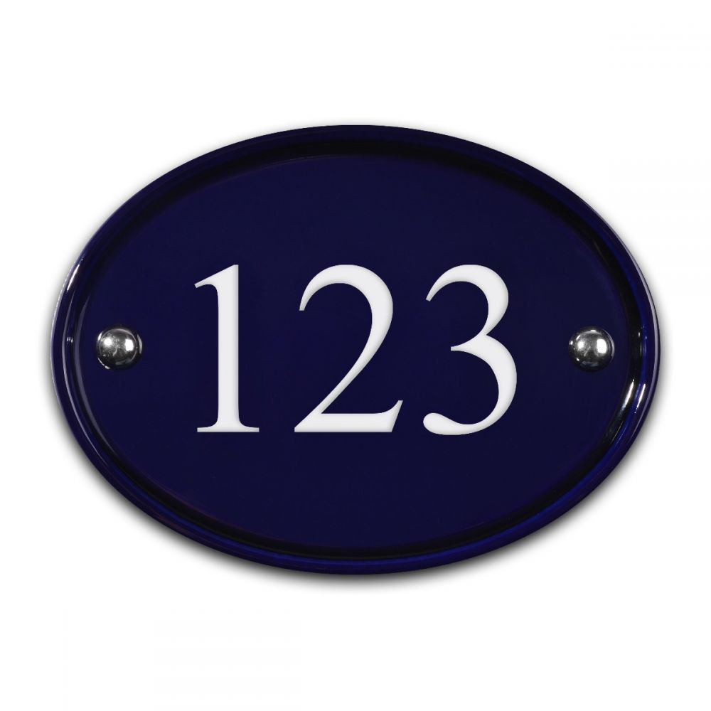 17 Stories Hirohiko 1-Line Landscape Number Sign | Wayfair.co.uk
