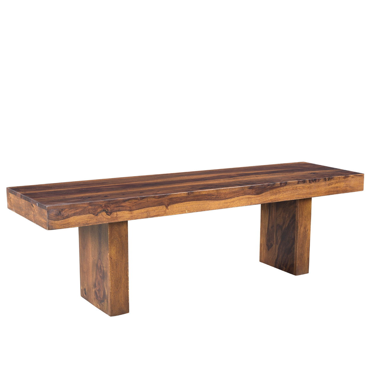 Loon Peak® Boger Wood Bench | Wayfair