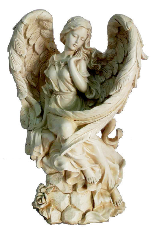 Hi-Line Gift Ltd. Sitting Angel Statue & Reviews | Wayfair