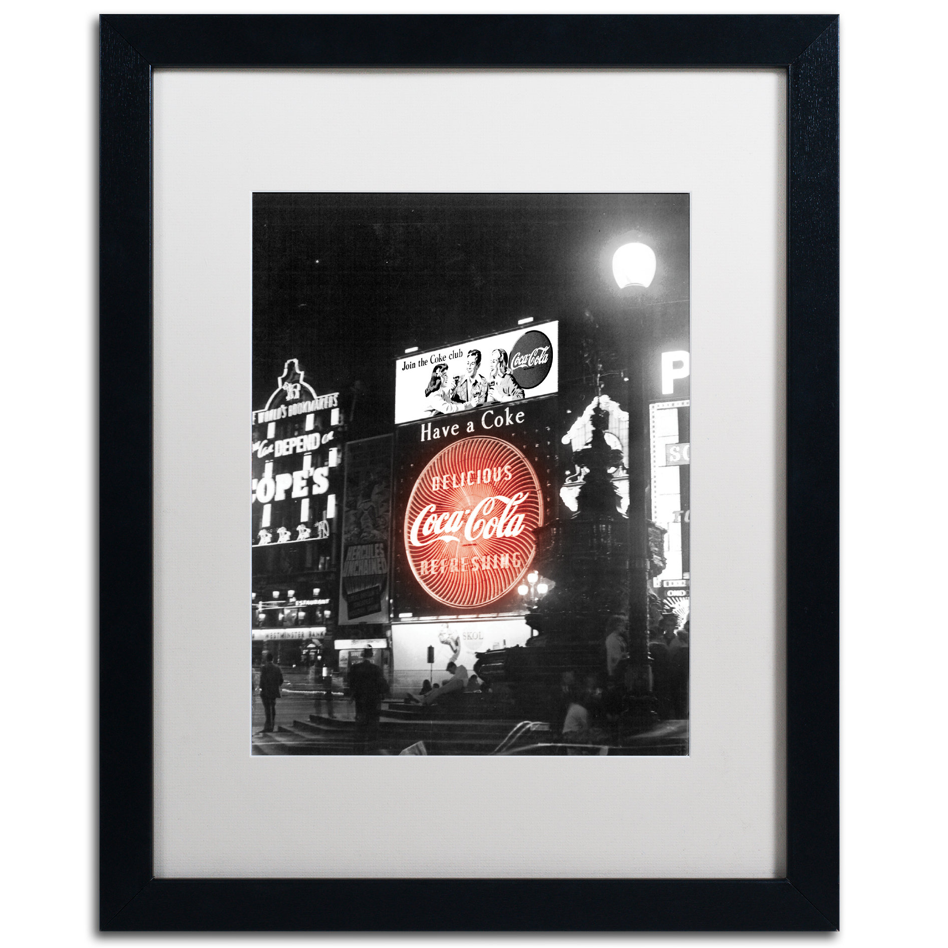 Trademark Art Coca Cola Color Splash Vintage Photography by Coca Cola ...
