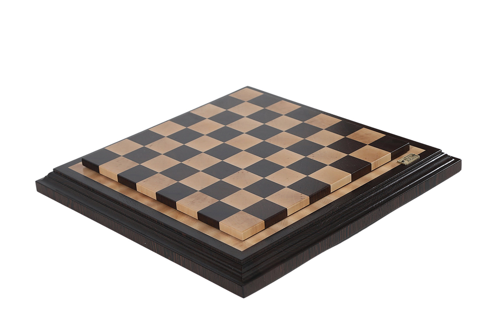 A & E Millwork Handmade Brown/Beige Chess Board Game | Wayfair