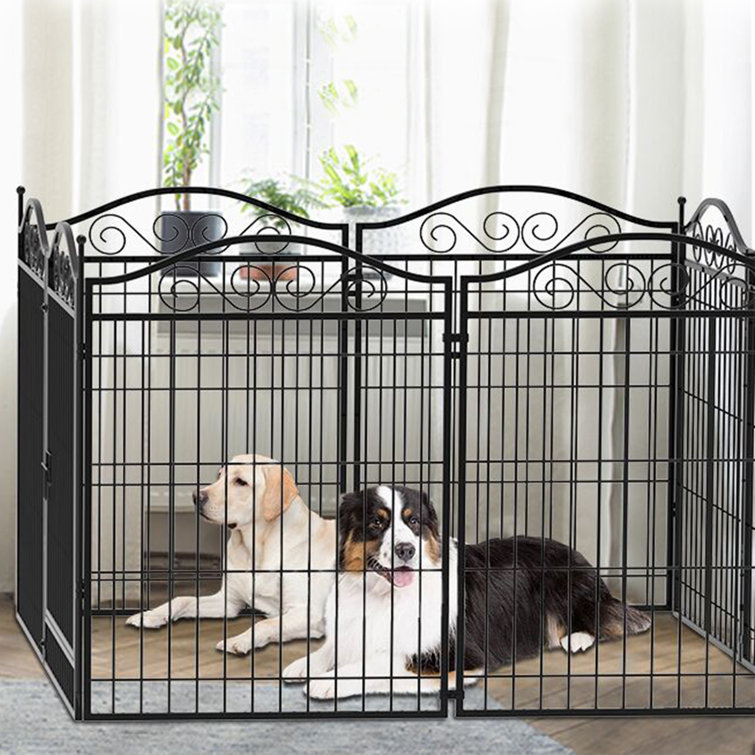 BingoPaw 8 Panels Portable Barrier Dog Pen | Wayfair