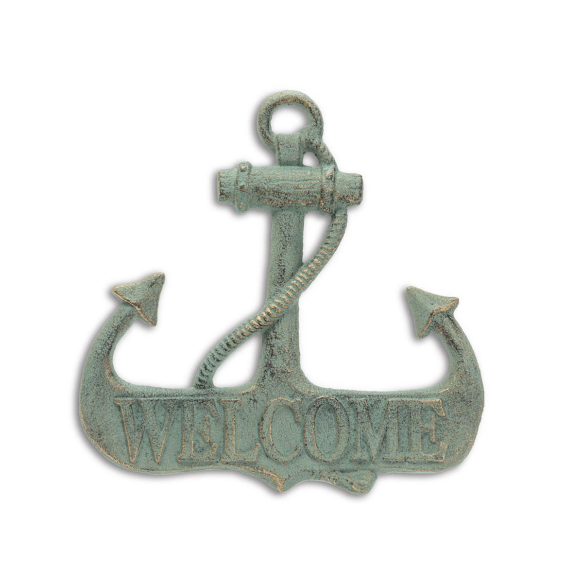 Breakwater Bay Hammes Anchor Welcome Sign | Wayfair