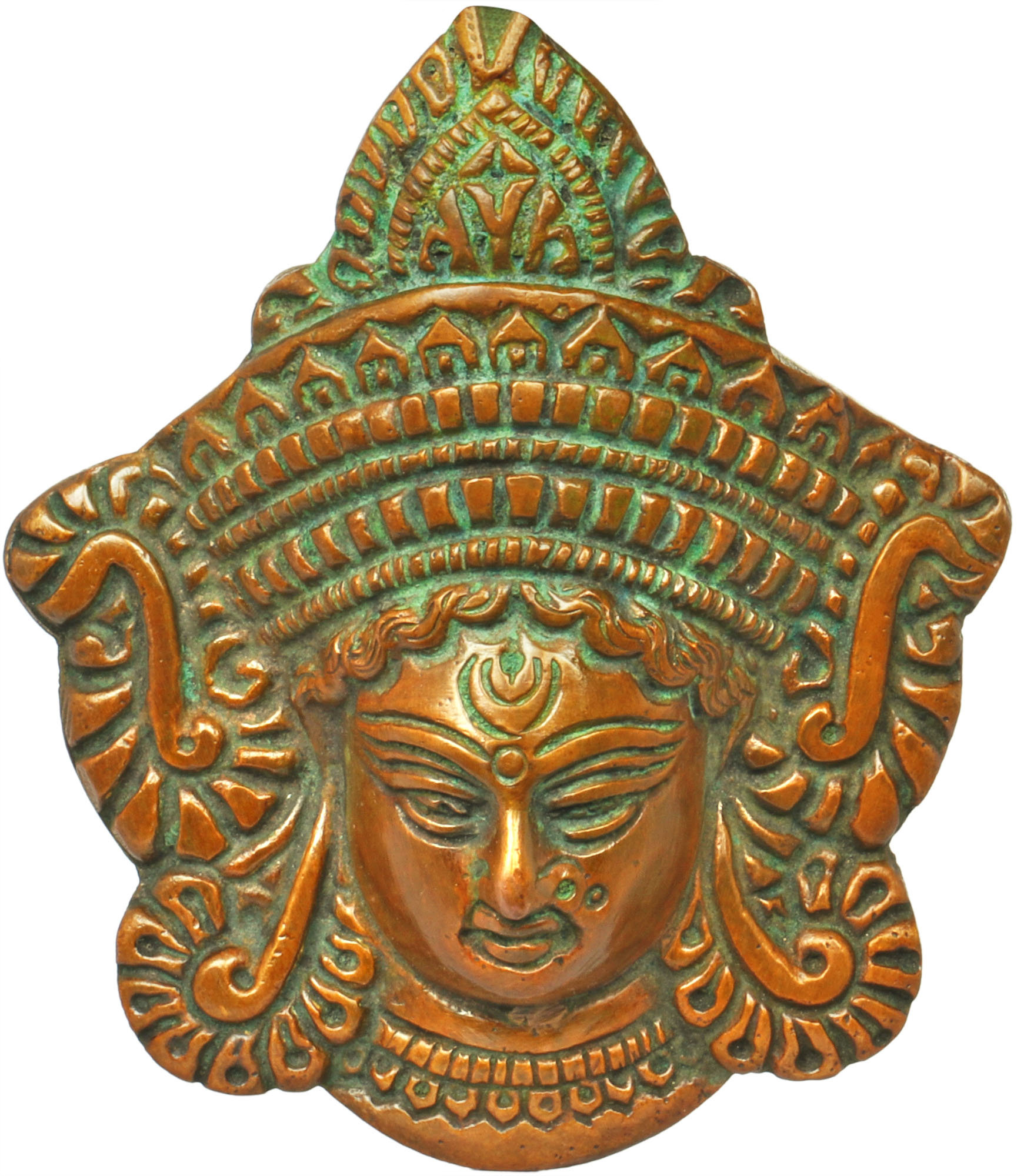 Bungalow Rose Devi Durga Mask Wall Décor | Wayfair