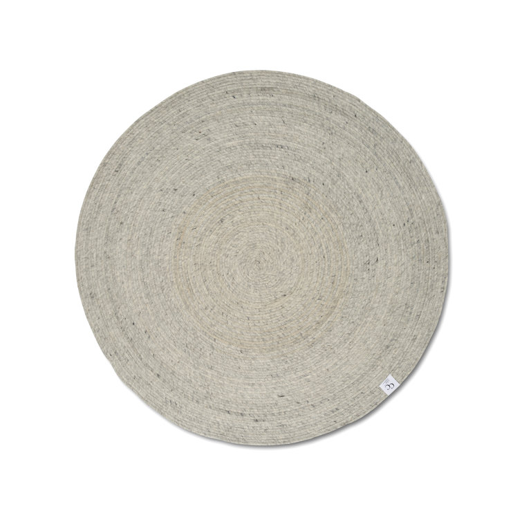 Classic Collection Merino Flatweave Grey Rug | Wayfair.co.uk