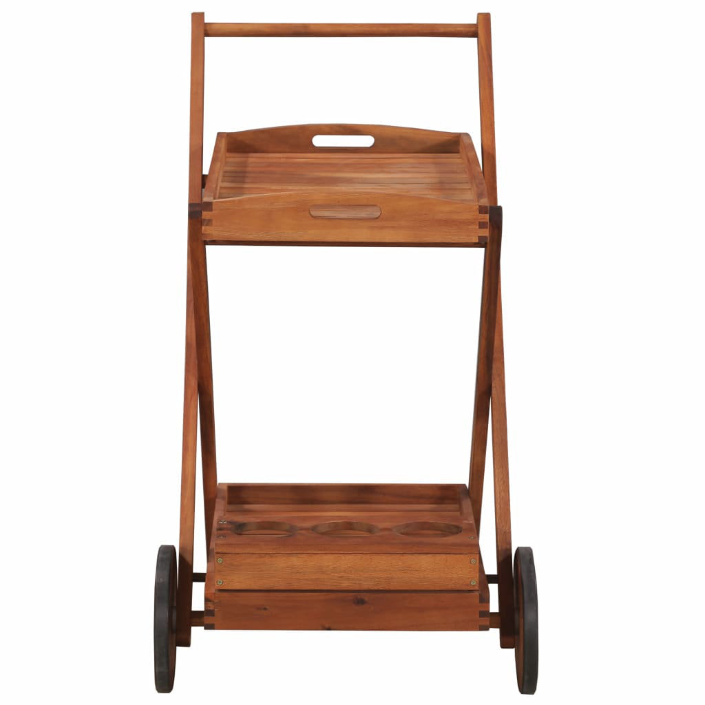 Loon Peak® Trafton Tea Trolley Bar Cart | Wayfair