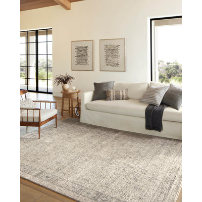 Amber Lewis x Loloi Alie Taupe / Dove Area Rug & Reviews | Wayfair