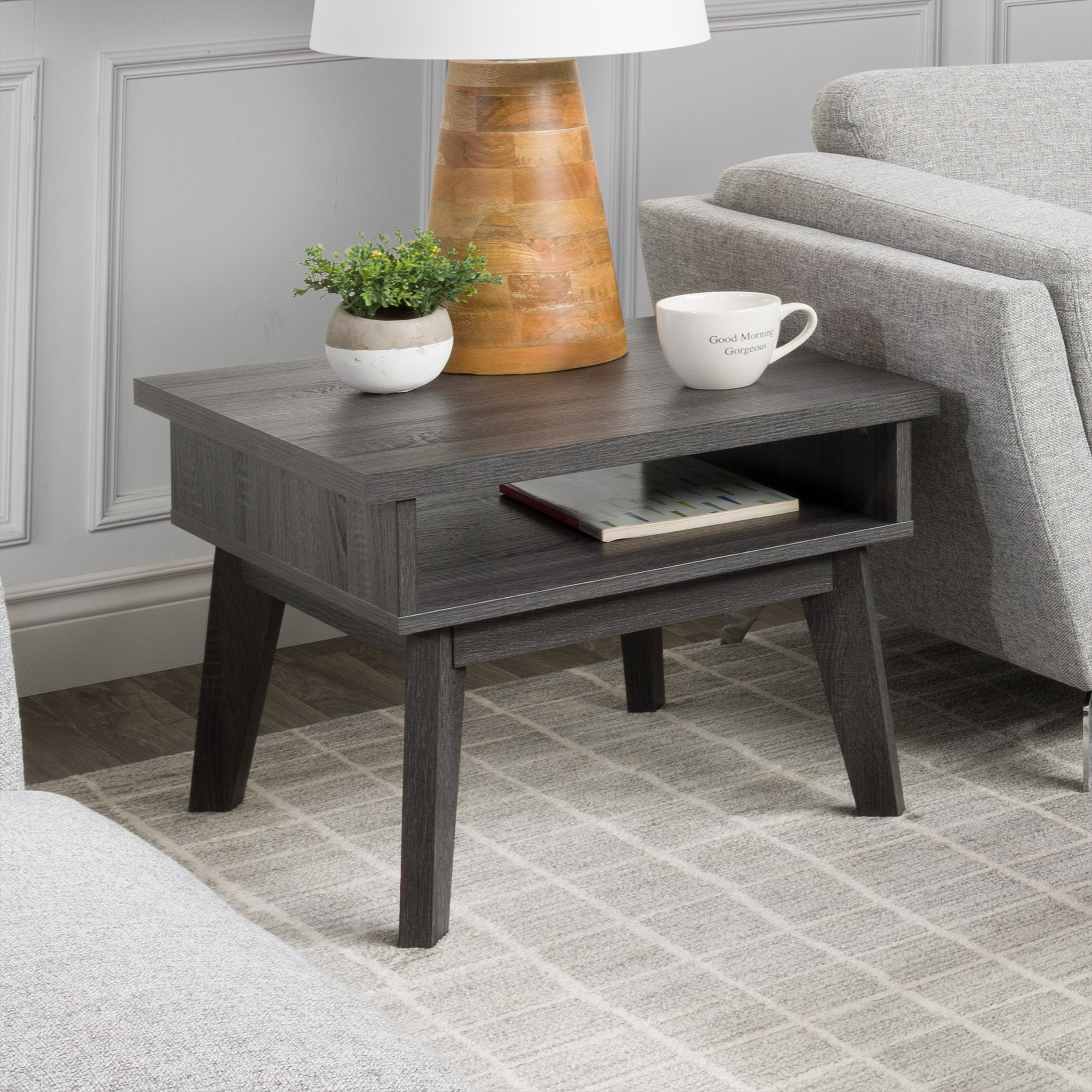 17 Stories Alcaraz 20'' Tall End Table & Reviews | Wayfair