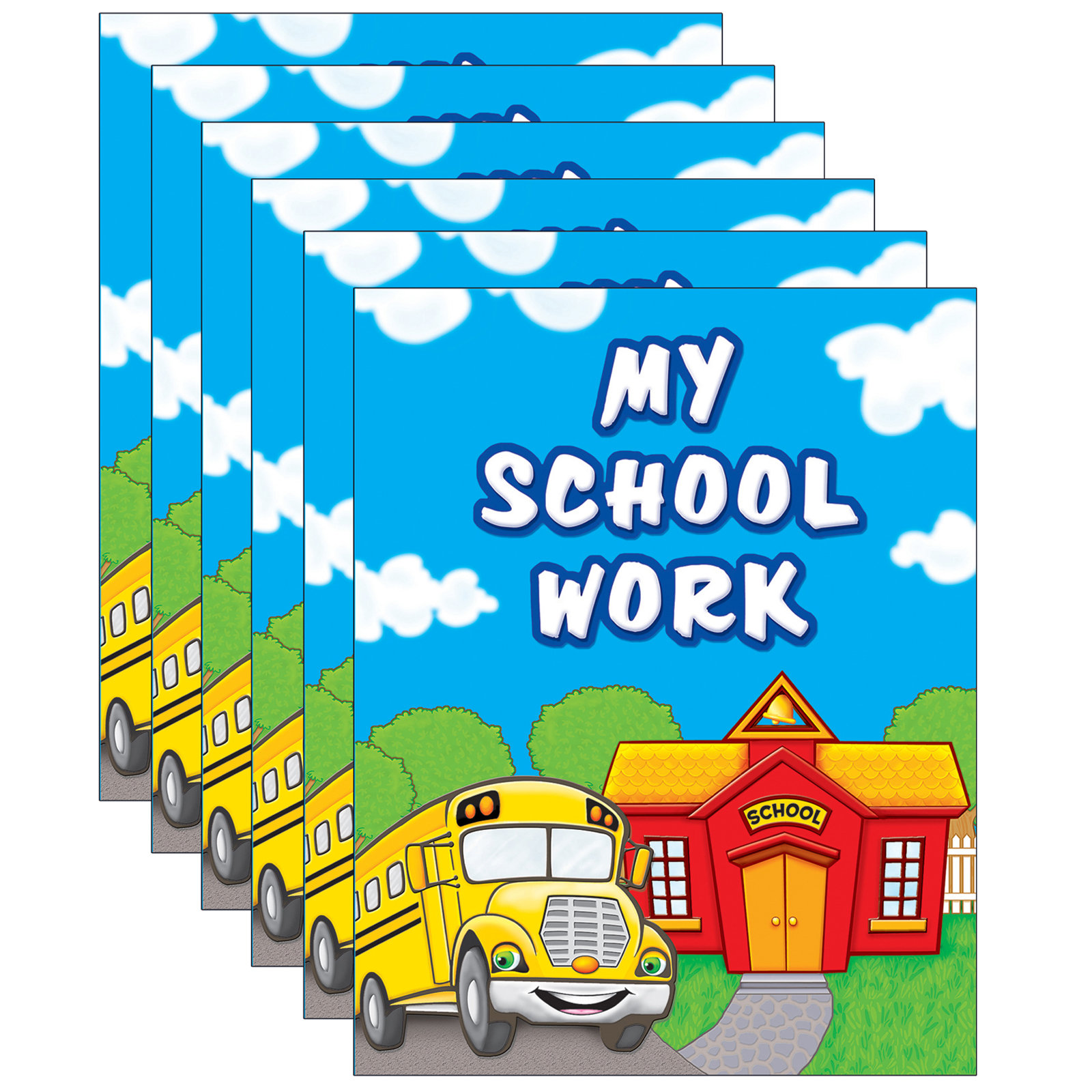 Teacher Created Resources My School Work Pocket Folder | Wayfair