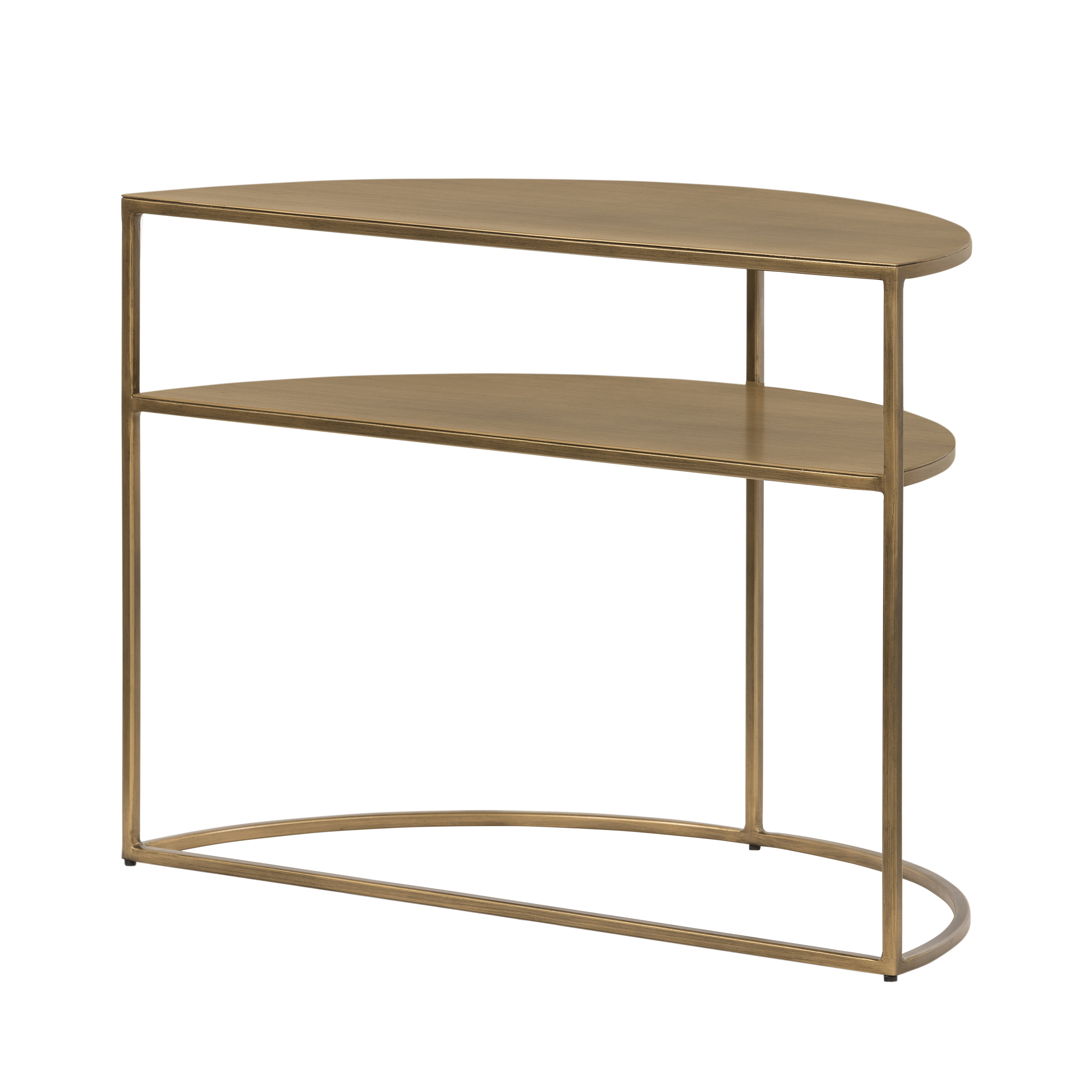 Design Tree Home 17.75'' Tall Iron Sled End Table Set | Wayfair