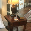 Hooker Furniture Brookhaven 24'' Tall Solid Wood End Table with Storage ...