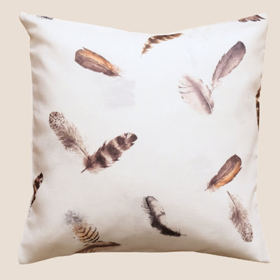Feather Print Cushion | Wayfair.co.uk