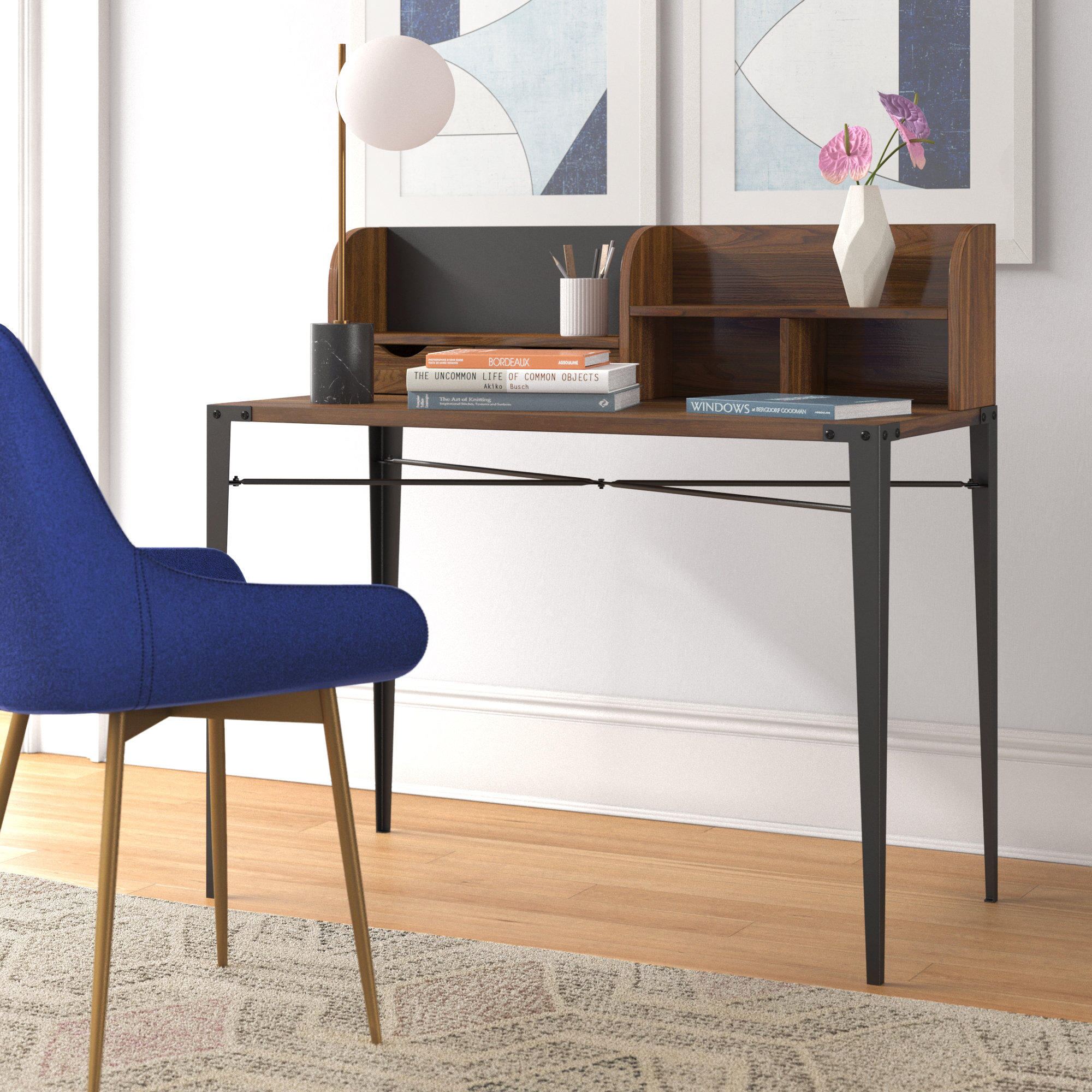 Mercury Row Reyer Secretary Desk & Reviews | Wayfair.co.uk